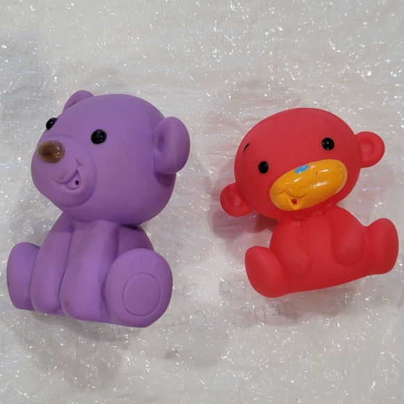 Toys | Infantino Tub O Toys Rubber Animals Red Monkey Bath Toy ...